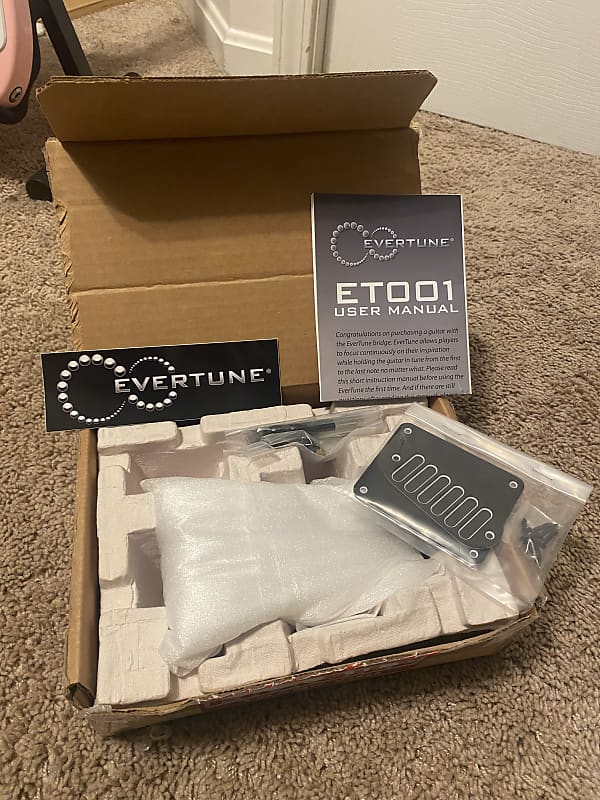 Evertune G Model - Black 6 string | Reverb