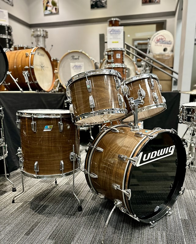 Ludwig Big Beat 1970s - Walnut Cortex | Reverb