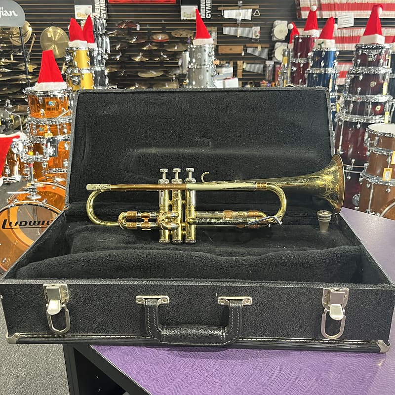 Getzen Super Deluxe Brass and Copper Trumpet 1950s | Reverb