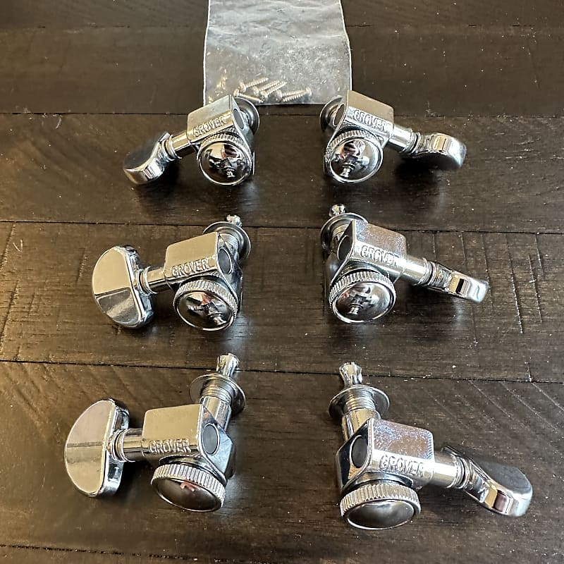 Grover Locking Tuners Set of 6 | Reverb