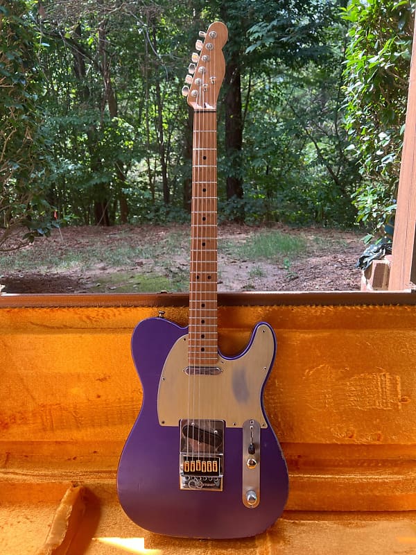 Fender Road Worn Telecaster with Evertune bridge and Warmoth | Reverb