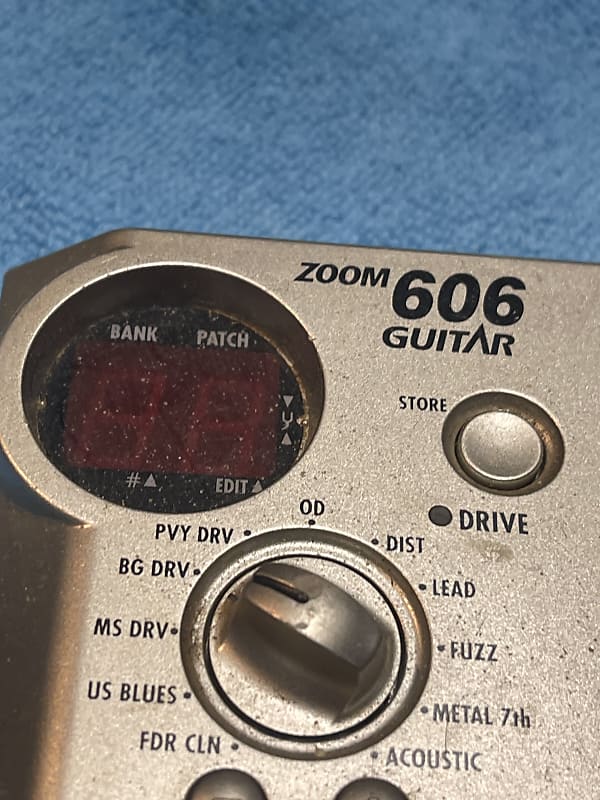 Zoom 606 guitar processor | Reverb
