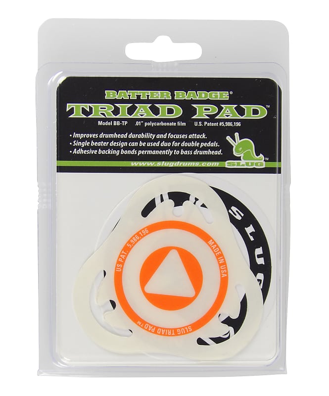 Slug Percussion Standard Triad Pad Kick Drum Impact Pad | Reverb