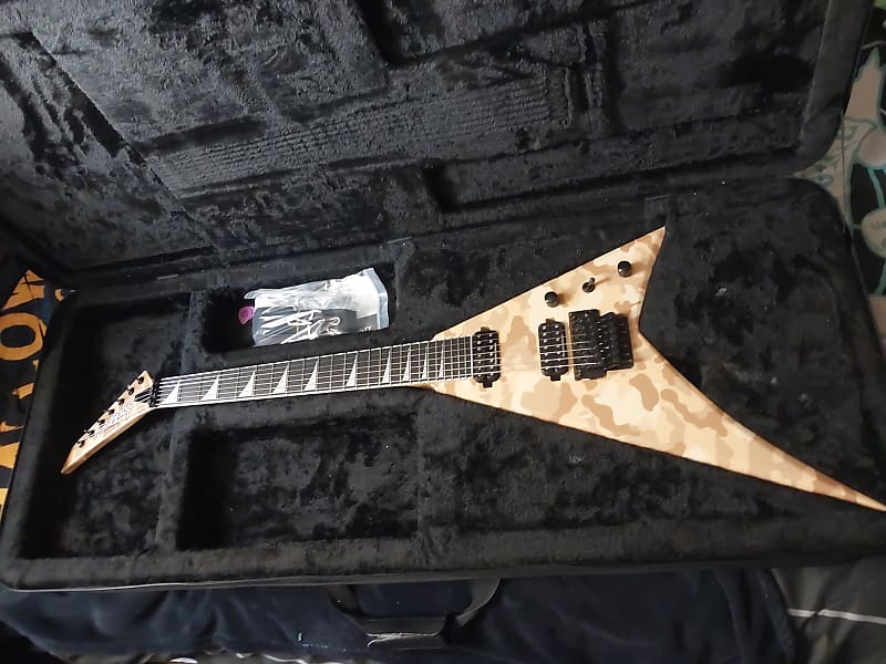 Jackson Concept Series Rhoads 7 string - Desert Camo | Reverb