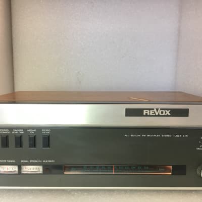 REVOX A76 All Silicon FM Multiplex Stereo Tuner | Reverb