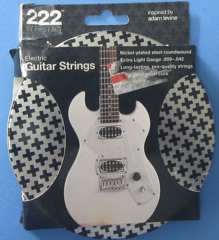 First Act 222 electric guitar strings 2000's - nickel | Reverb