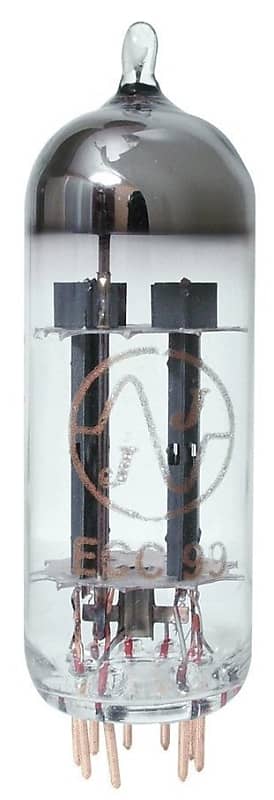 JJ Preamp Vacuum Tube, ECC99 Gold Pin | Reverb