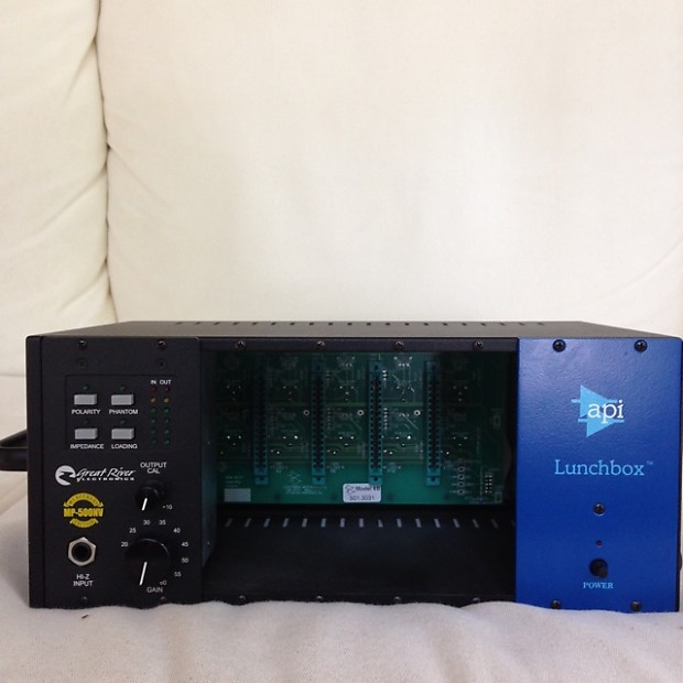 API & Great River -Lunchbox 500-6B & MP-500NV Preamplifier | Reverb