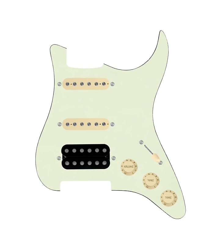920D Custom HSS Loaded Pickguard For Strat With An Uncovered | Reverb