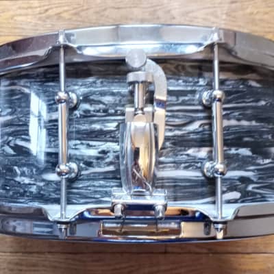 Magstar Custom Snare Drum Almost Vintage Black Oyster Pearl | Reverb