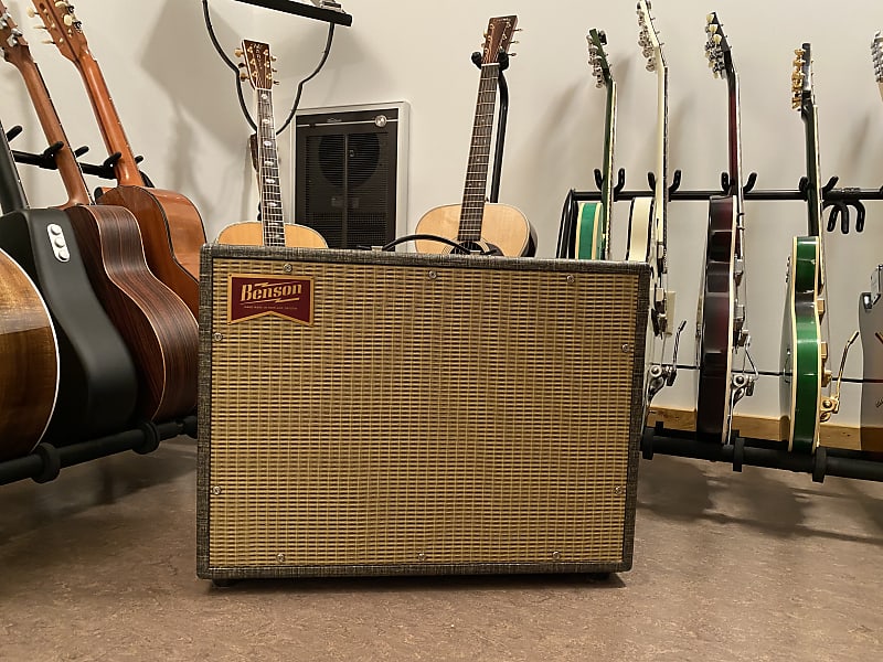 Benson Monarch Reverb Combo w/ factory cover, attenuator & | Reverb