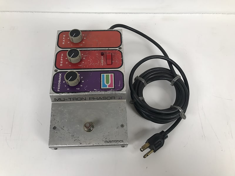 Mu-tron Phasor Ii Schematic Pedal Tron Mu 1976 Phasor Clean
