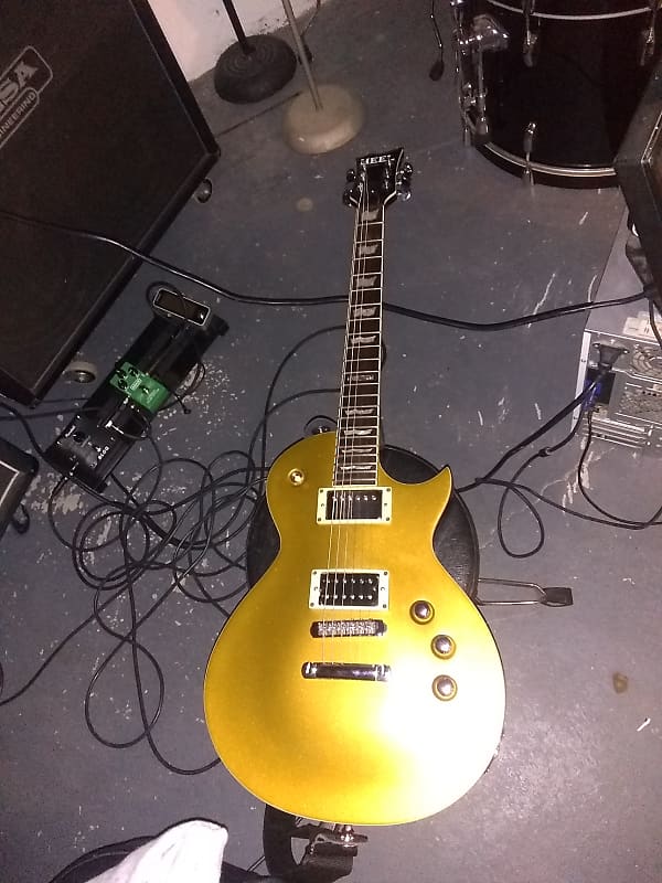 ESP LTD EC 401AT 2004 Gold | Reverb
