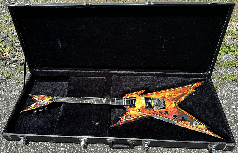 2008 Dean Dimebag Darrell Signature Razorback Explosion Left | Reverb