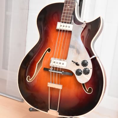 Neubauer Bass – 1960s German Vintage Solid, Carved Spruce | Reverb