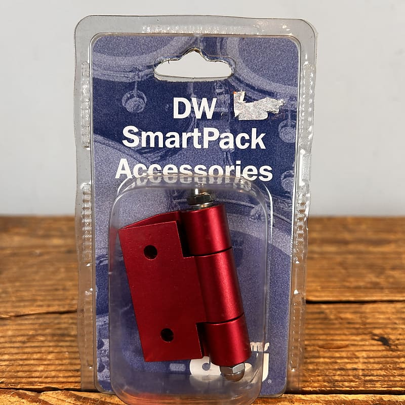 DW Delta II Bearing Hinge 2000’s - Red aluminum | Reverb