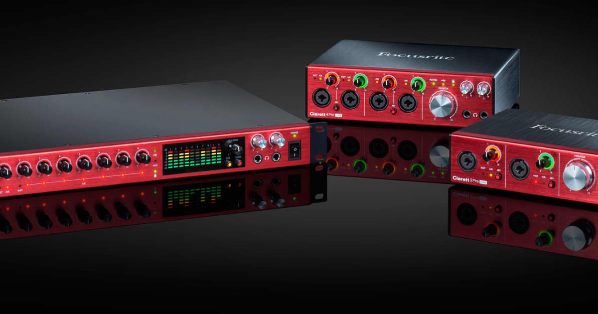 Focusrite Announces USB Versions of Clarett Interface | Reverb News