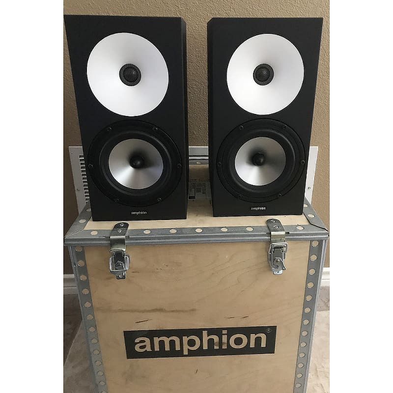 Amphion One18 Monitors with Amp700 & Propietary Braided | Reverb