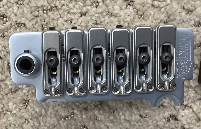 Wilkinson Tremolo 2 Point Bridge with KG Brass Block | Reverb