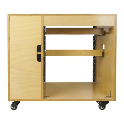 SDRK-CR11 | DIY 11U Plywood Studio Rack with Slide-Out Trays, | Reverb