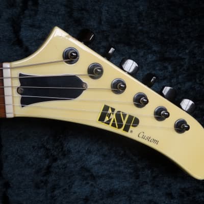ESP MX-220 EET FUK Explorer James Hetfield Only 25 Made White | Reverb