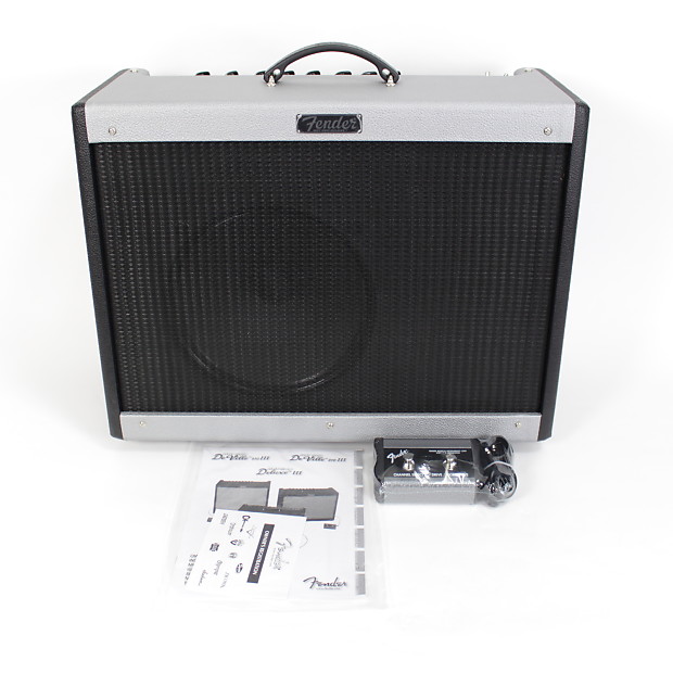 Fender FSR Hot Rod Deluxe LTD Silver Noir 40W 1x12 Tube Combo | Reverb