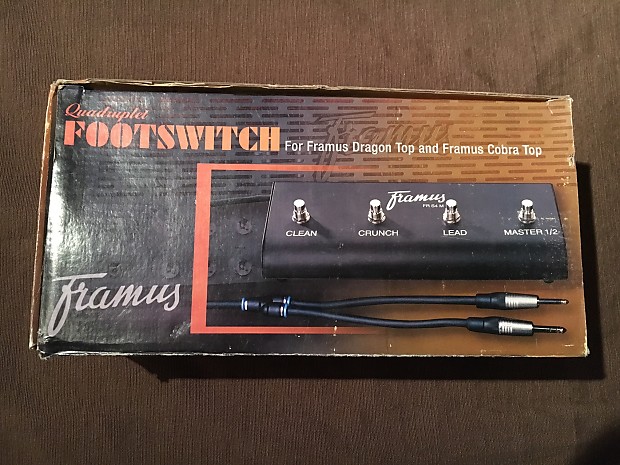 Framus Cobra or Framus Dragon Footswitch Brand New | Reverb