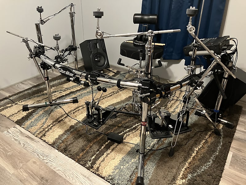 Gibraltar Drum rack with mounts | Reverb