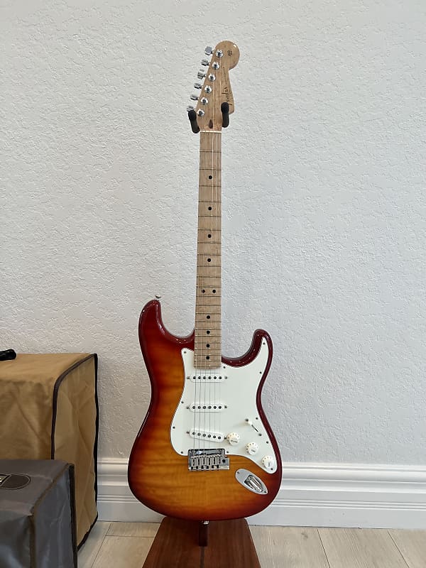 Fender Custom Deluxe Stratocaster Custom Shop 2017 AAA Flame | Reverb