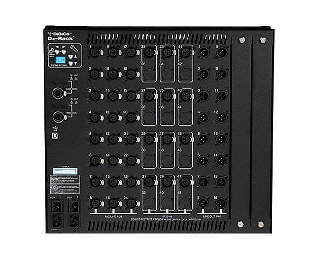 DiGiCo X-D2-DI-C D2 Rack, MADI, 24 Analog Inputs, 24 AES | Reverb