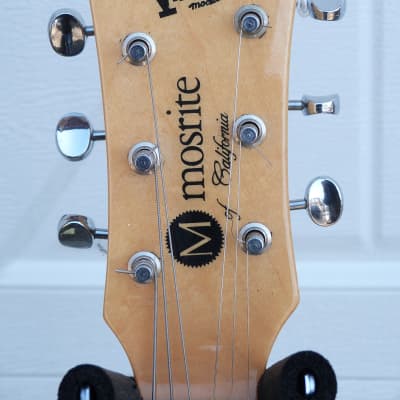 Mosrite the Vintage built in amplifier white | Reverb