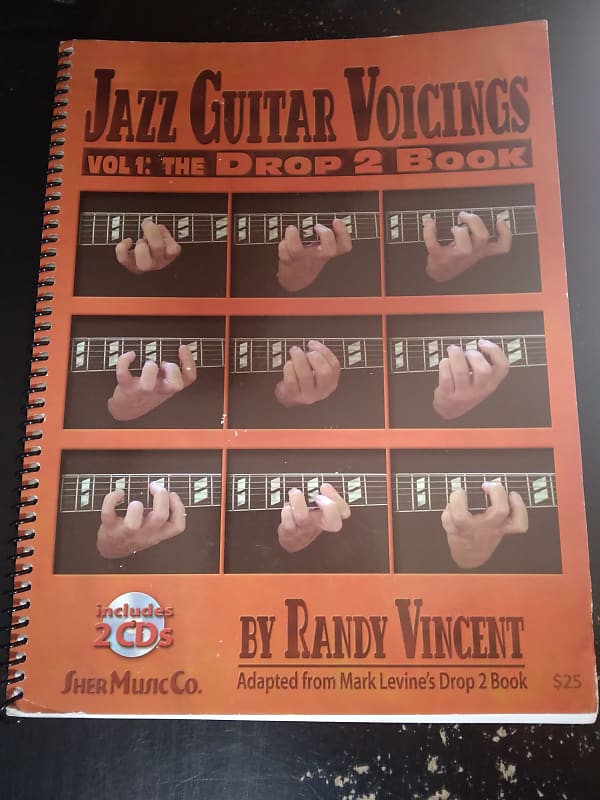 Jazz Guitar Voicings - Vol.1: The Drop 2 Book by Randy | Reverb