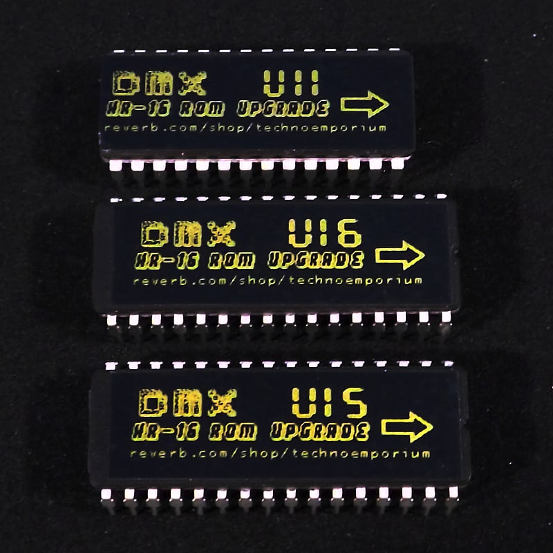 Alesis HR-16 parts - Oberheim DMX / Sequential ROM chipset | Reverb