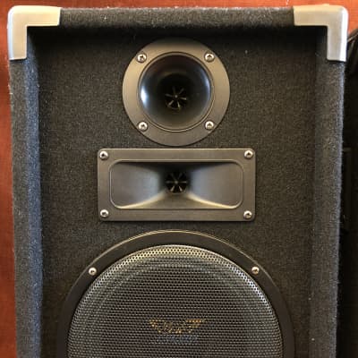 Jensen JP1200 3-Way Bass Reflex Passive DJ Speakers Pair | Reverb