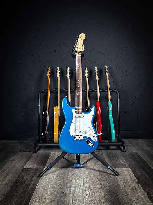 Fender Standard Series Stratocaster - Aqua Marine Metallic | Reverb