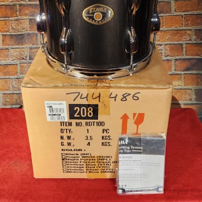 Tama RDT10D Rack Tom Night Purple w/ Starcast Rack Mount | Reverb