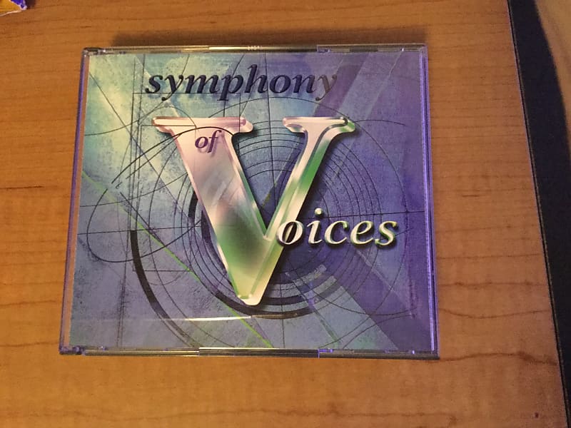 Spectrasonics Symphony Of Voices 5 disc set Akai EMU E-MU CD | Reverb