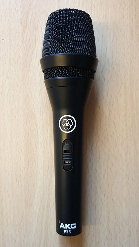 AKG Perception P3S Dynamic Cardioid Vocal Microphone Mic | Reverb