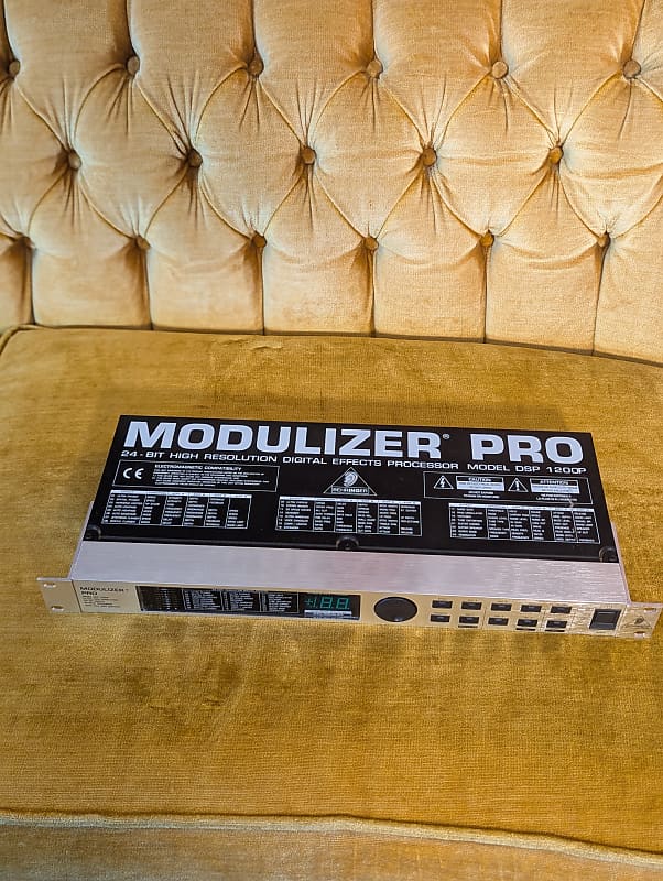Behringer DSP 1200P Modulizer PRO Early 2000's - Silver/Black | Reverb