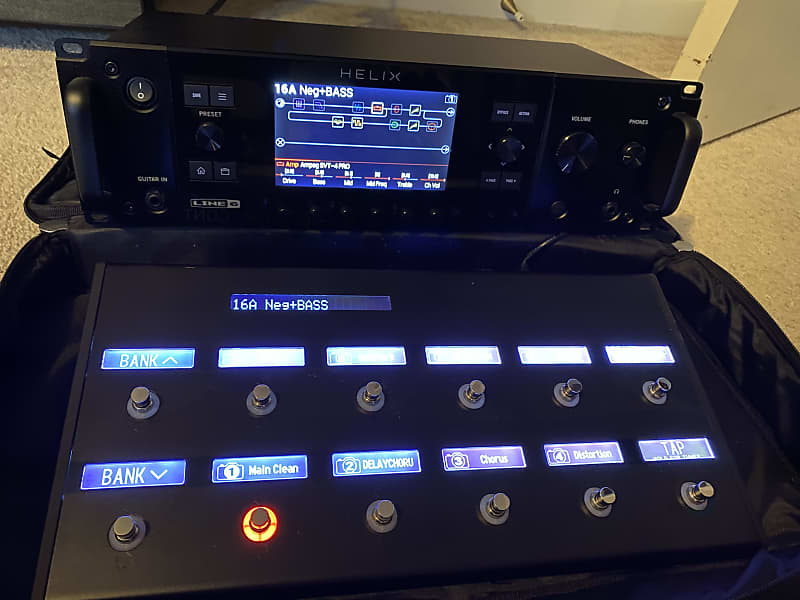 Line 6 Helix Rack with Foot Controller | Reverb