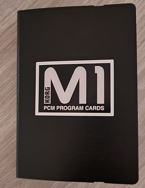 KORG M1 PCM Cards MPC and MSC 01 thru 016 (complete sets) | Reverb