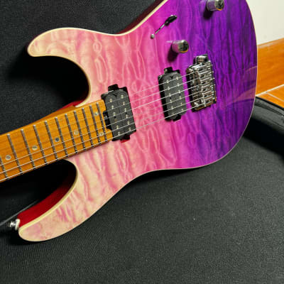 Shijie TM-5 2022 Gradient Violet (quilted Maple) with Gig Bag | Reverb