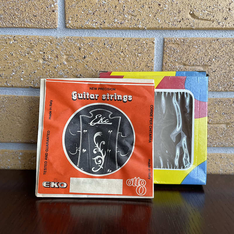NOS 12 String Set Electric Guitar Eko Filo Platto Vintage | Reverb