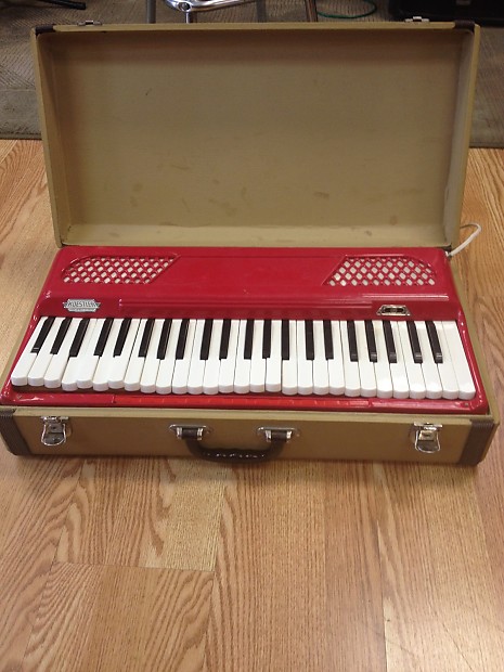 Koestler Harmophone Suitcase Organ 50's? MIG | Reverb