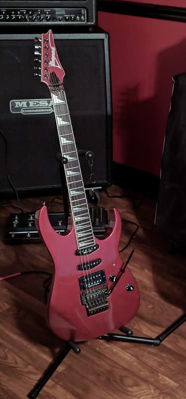 Ibanez RG760 MIJ 1990 Cranberry Red | Reverb