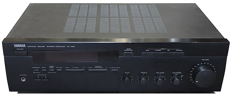 Vintage Yamaha RX-385 Stereo Receiver Amplifier | Reverb