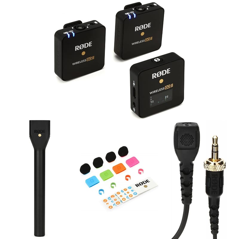 Rode Wireless GO II Dual Channel Wireless Microphone System | Reverb