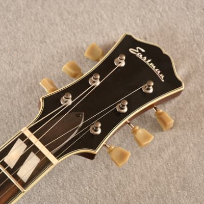 Eastman T59/V-SB Thinline Archtop Electric Guitar Sunburst | Reverb