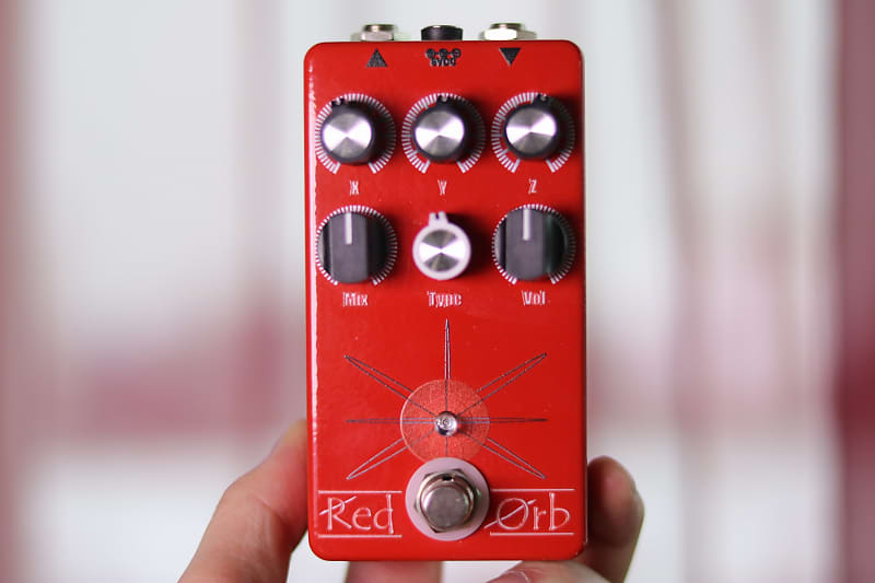 Red Orb 8 in 1 Reverb Pedal (custom built) | Reverb UK