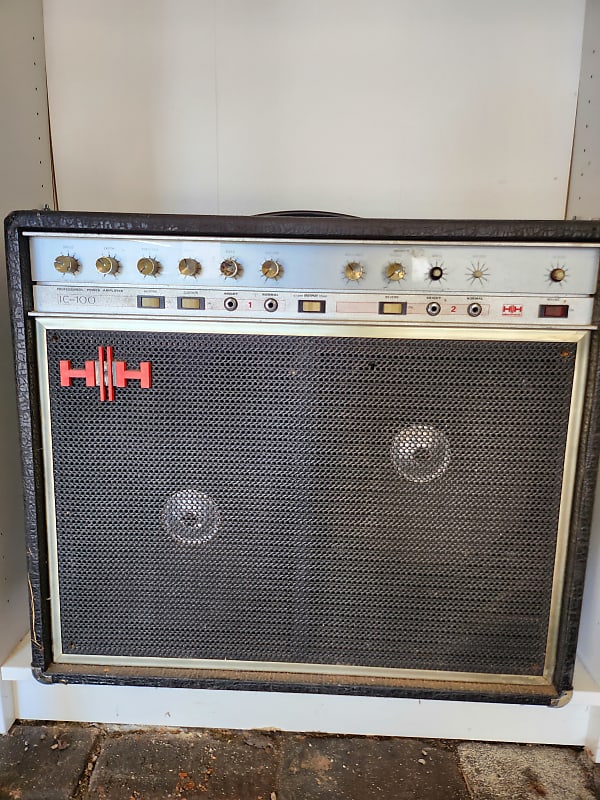 Vintage 1970s HH IC100 Twin Reverb 212 2x12 Combo Guitar | Reverb UK